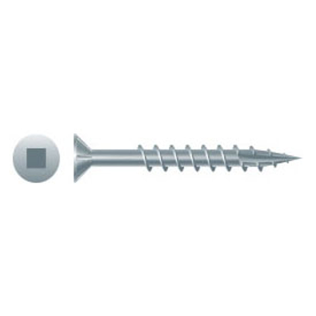 9X2-1/2" Square Drive Flat Head Srews. – METRO PLYWOOD
